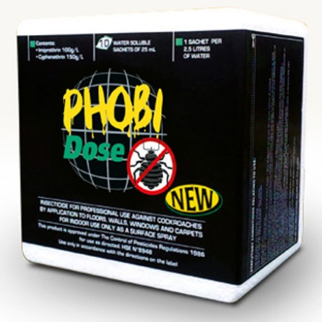 Phobi Dose carton of 10 x 25ml sachets - MBC Bird & Pest Control Dorset ...